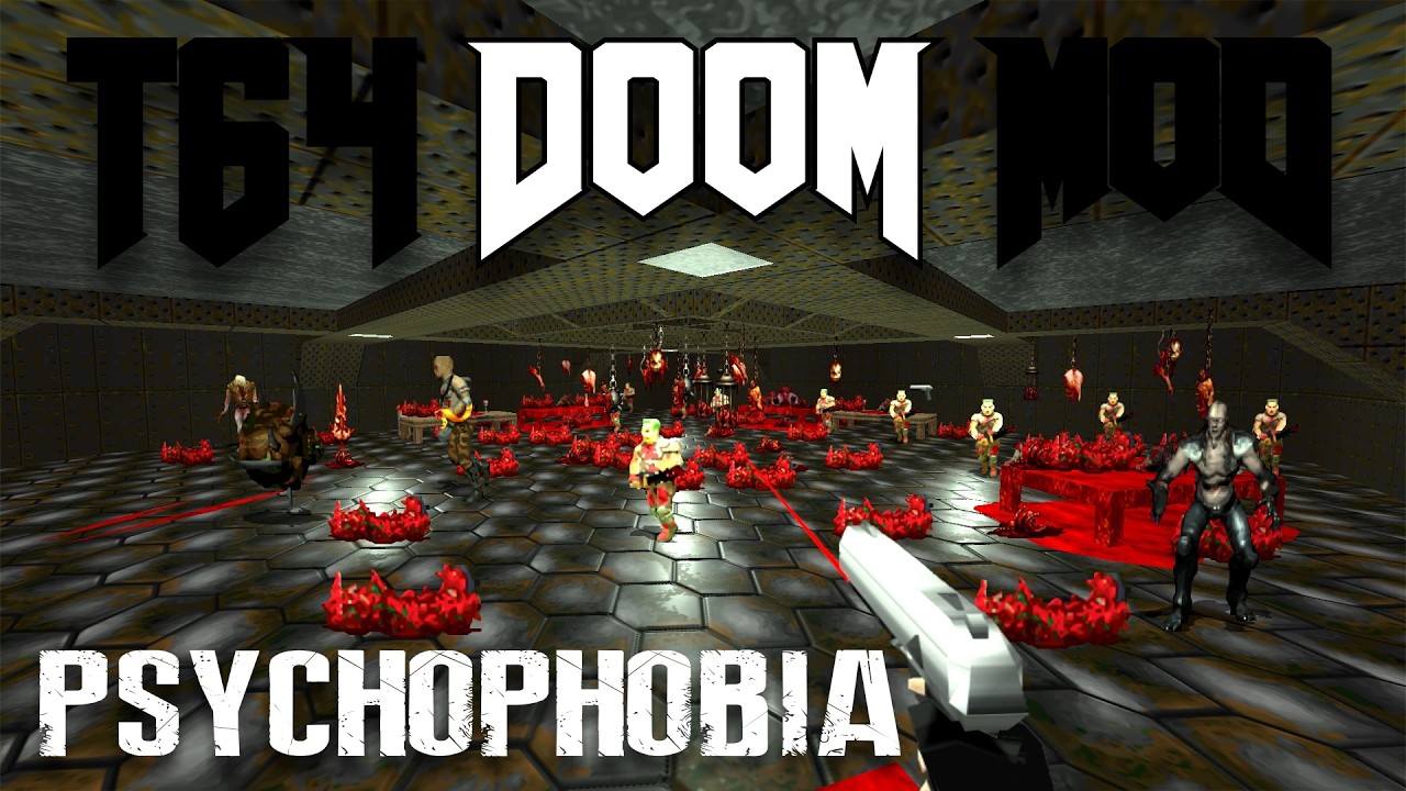 T64 Weapons - PsychoPhobia | Doom Mod | - YouTube