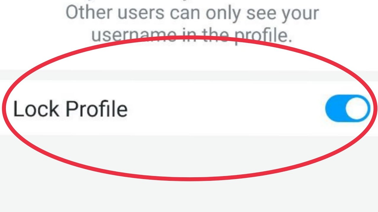 How To Lock Profile in Imo App - YouTube