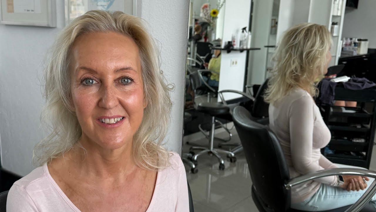 “COMPLETE Hair Transformation: Roots Color, Highlights, Cut & Blow-Dry ...