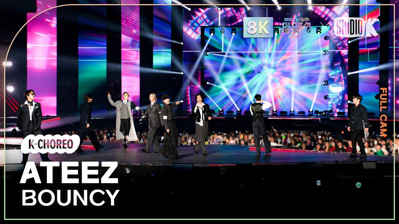 [K-Choreo 8K] 에이티즈 직캠 'BOUNCY' (ATEEZ Choreography) @뮤직뱅크 글로벌페스티벌 ...