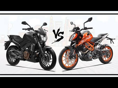 Duke 250 vs Dominar 400(long race) - YouTube
