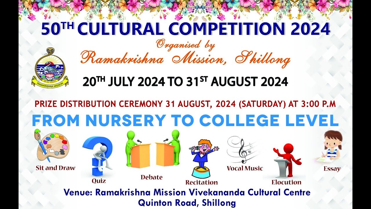 50th Annual Cultural Competition 2024 | Sit and Draw Competition | 11th ...