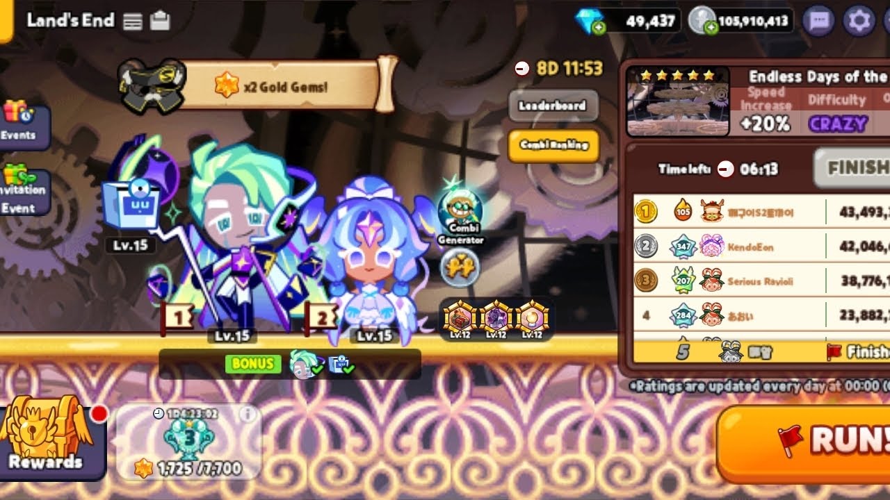 Trophy Race: Endless Days of the TBD (Cookie Run: OvenBreak) - YouTube