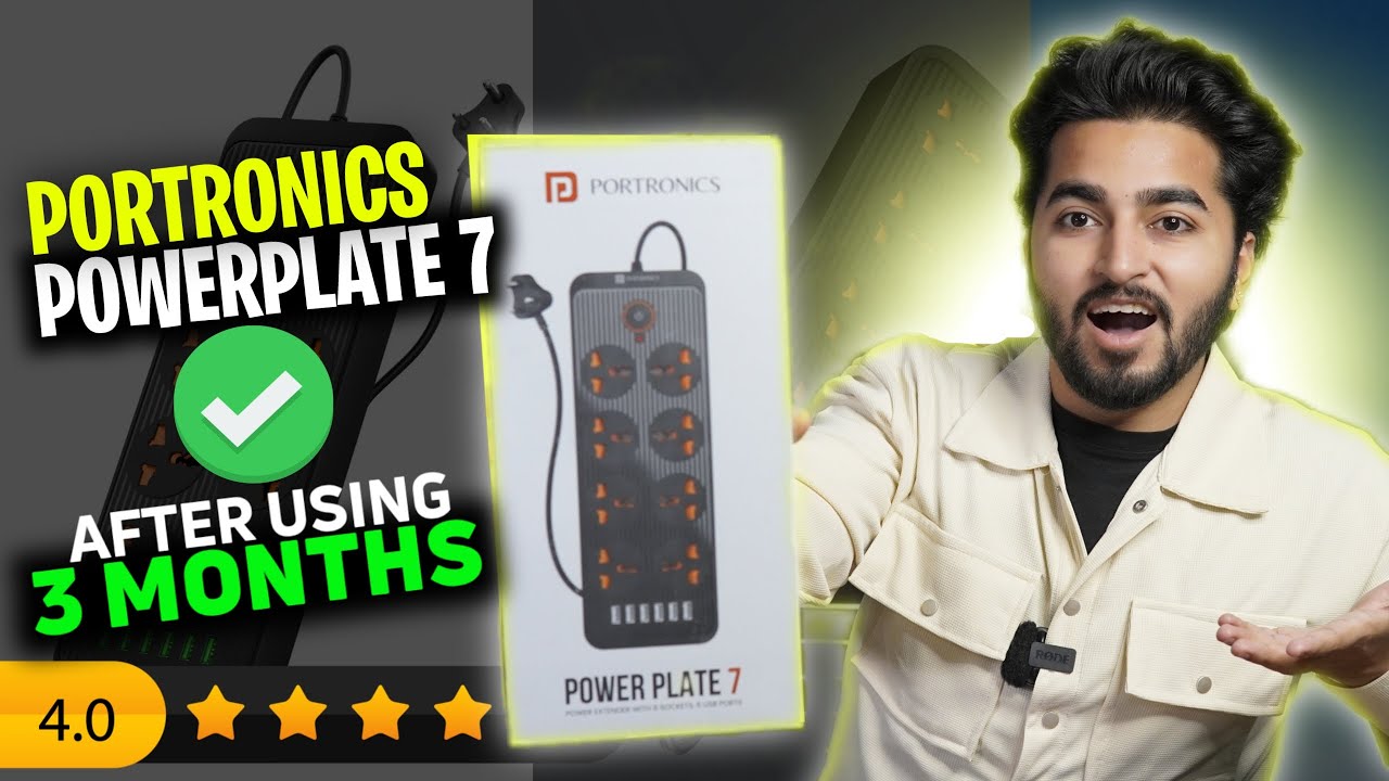 Portronics Powerplate 7 Extension Board Review | Best Extension Board ...