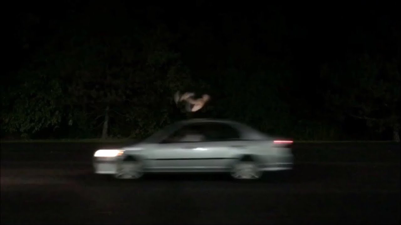 Flipping over a car - YouTube