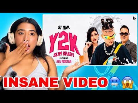 Babal Video 🥶 | ST MAN - Y2K (Slim Shady) Ft. Roj Moktan | Reaction Video #aarati #reaction 