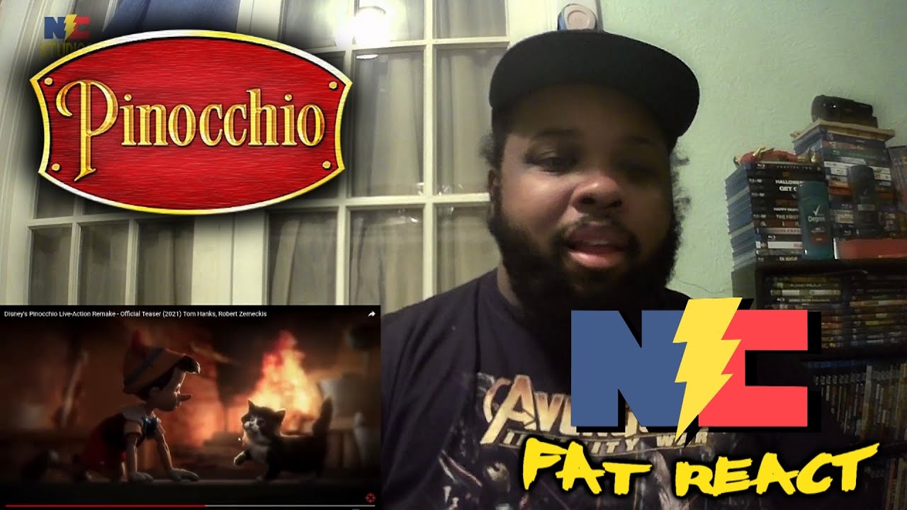 Disney's Pinocchio Live Action Official Teaser 2021 REACTION!!! The Fat ...