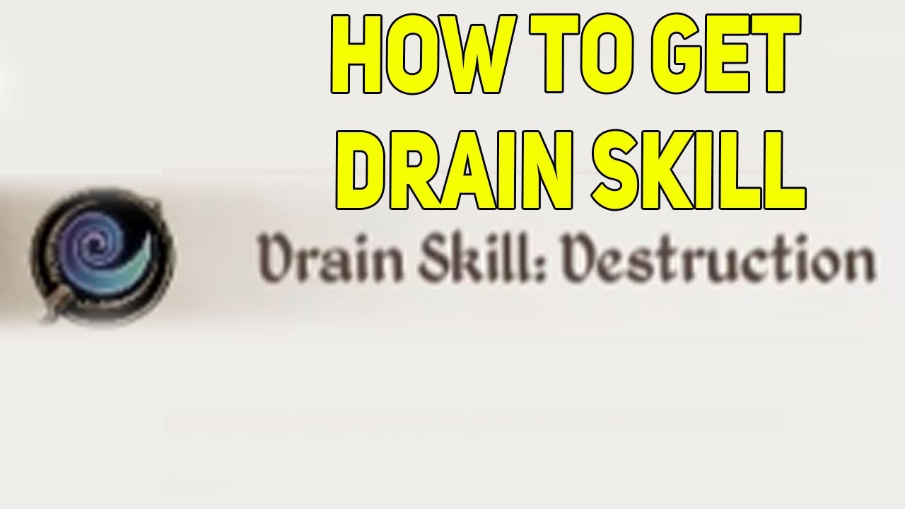 How to Get the Drain Skill Destruction Spell in Oblivion Remastered ...