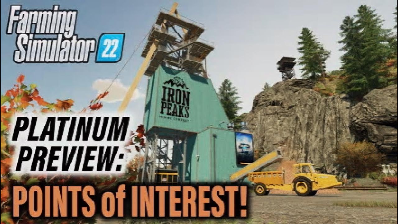 FS22 PLATINUM PREVIEW: POINTS of INTEREST!! | PLATINUM EXPANSION | INFO ...