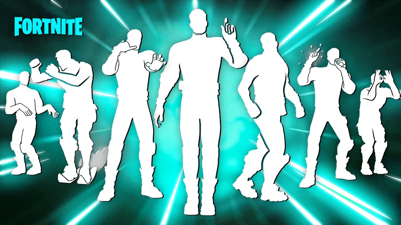 ALL ICON SERIES DANCES & EMOTES IN FORTNITE (Empty Out Your Pockets ...