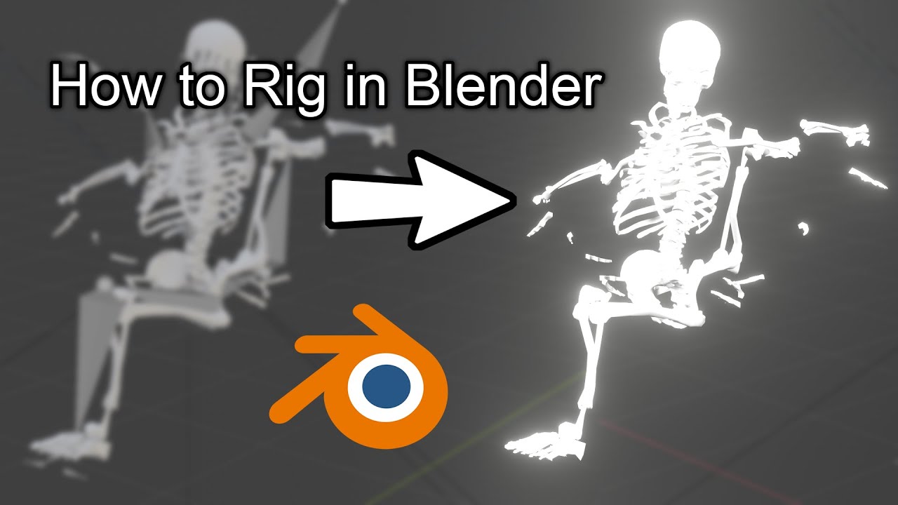 Character Rigging - Blender 2.9 in under 2 minutes - YouTube