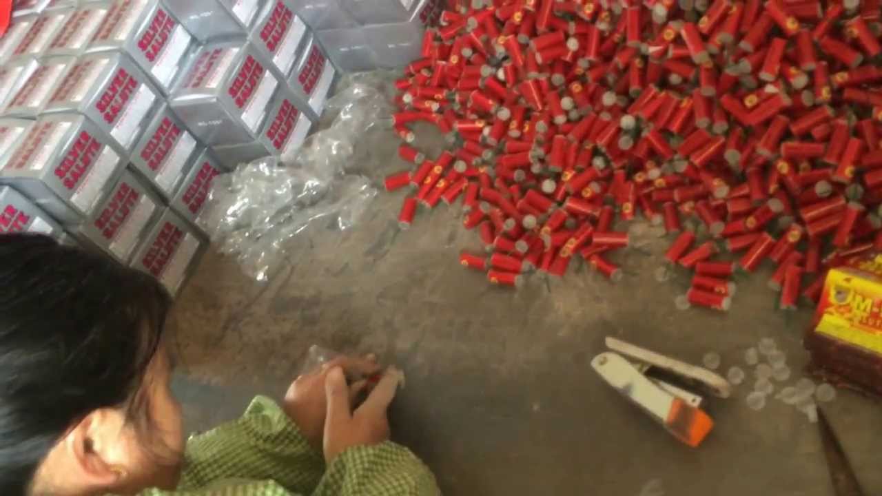 China Firework Factory - YouTube