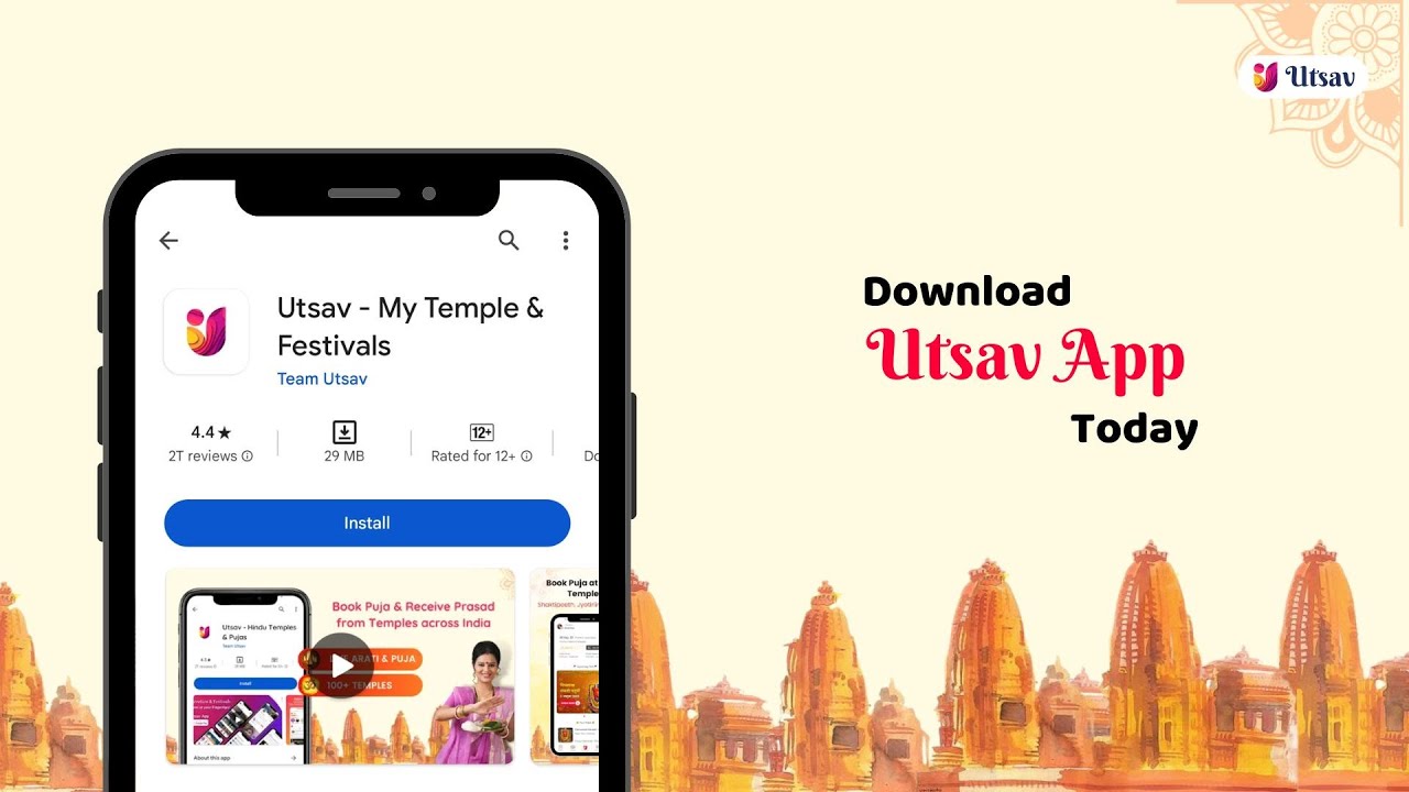 Utsav App - My Temple & Festivals | Download Utsav App | Join India's Most Trusted Puja Booking ...