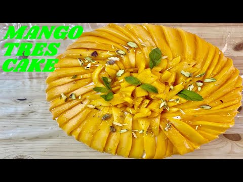 How To Make Best Mango Tres Leches Cake  Recipe by #ChefAneela at Home|Urdu|Hindi| #EID #cake #MANGO