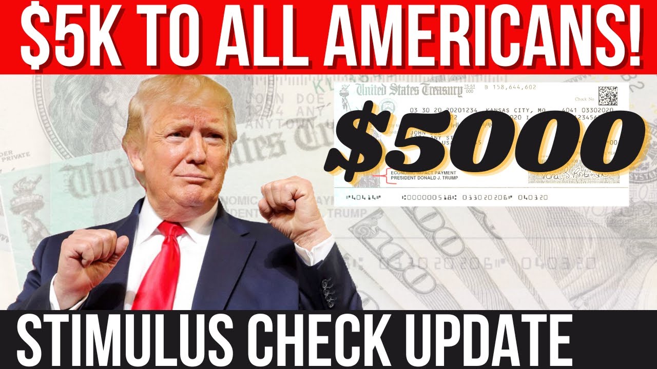 NEW DETAILS REVEALED! $5,000 STIMULUS CHECK UPDATE | DOGE DIVIDEND ...