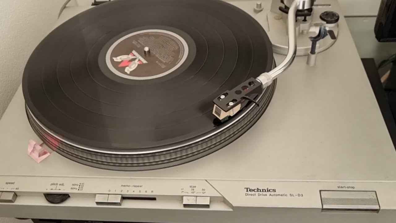Technics SL-D3 Direct-Drive Fully-Automatic Turntable (1980 Vintage ...