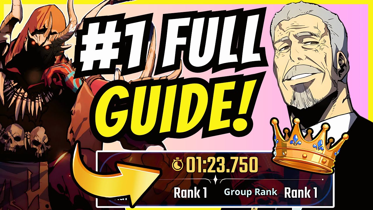 KARGALGAN 1ST PLACE BATTLEFIELD OF TIME S3 BUILD GUIDE! [Solo Leveling ...