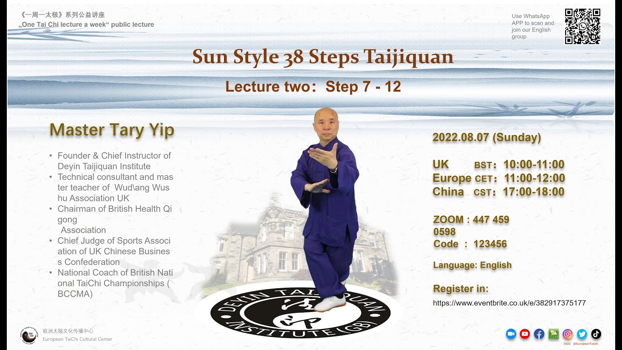 Youtube Tai Chi Sao Tome