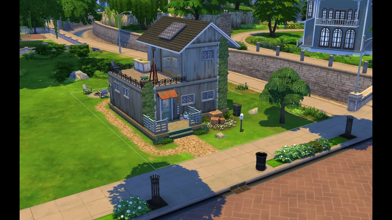 SIMS 4 - Poor Style House - YouTube