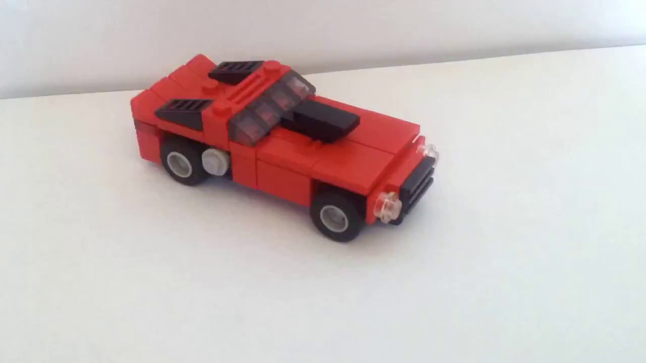 How to build a Lego muscle car - YouTube