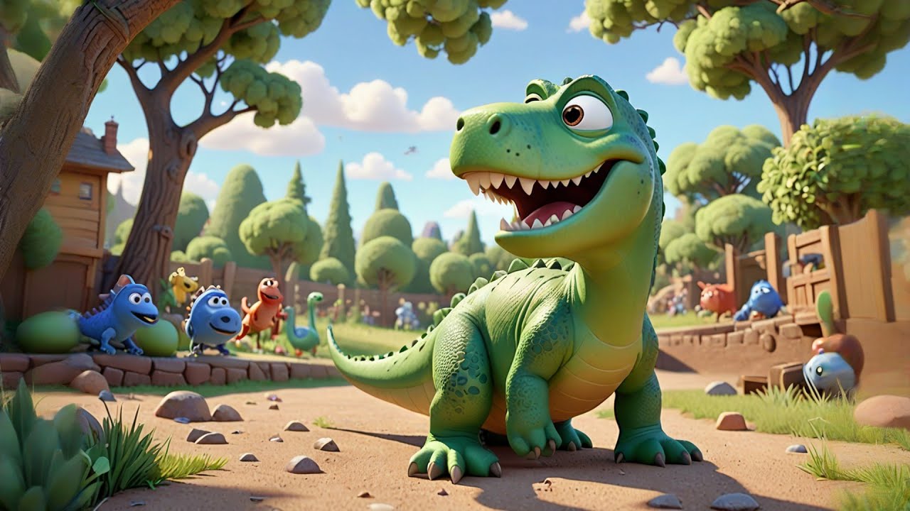 The Dinosaur Who Snored So Loud 🦖💤 | Funny Story for Kids | Learn About ...