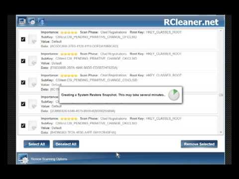 RCleaner Registry Cleaner Free - YouTube