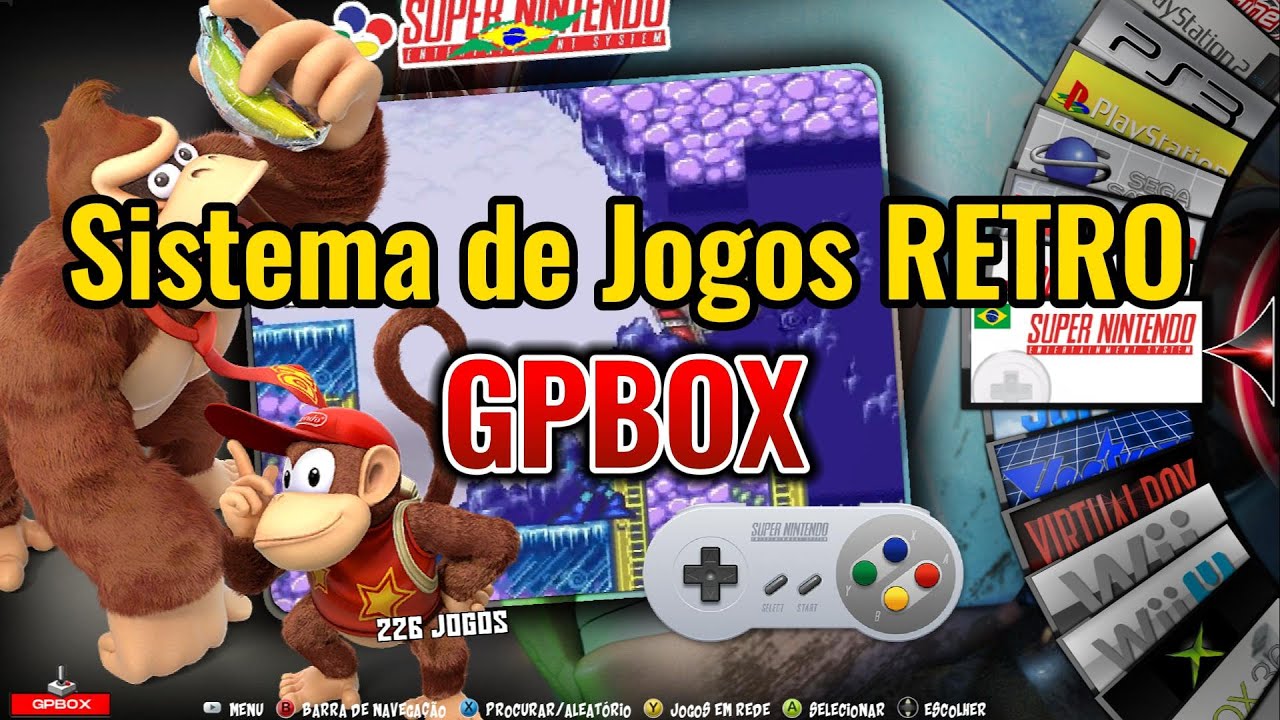 Sistema de Jogos RETRO, GPBOX, SERÁ QUE É BOM MESMO? - YouTube