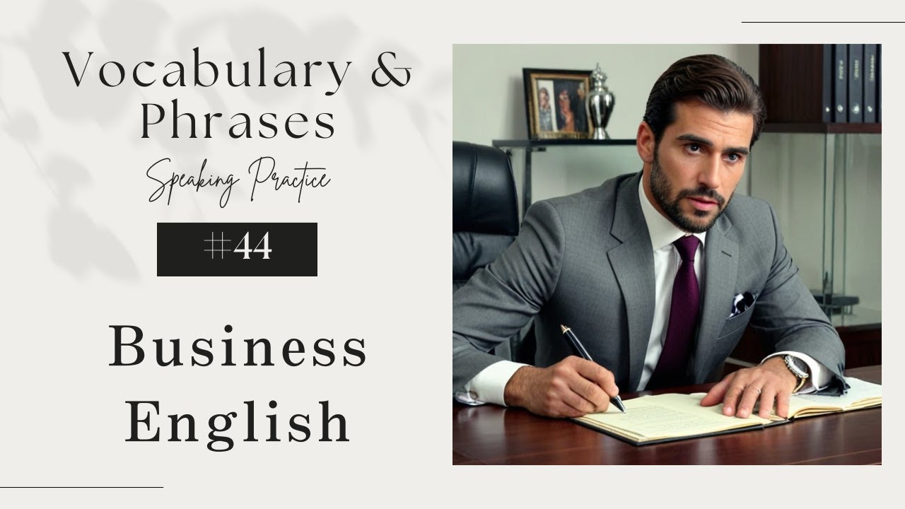 Business English - Most Used Business English Vocabulary & Phrases Part ...