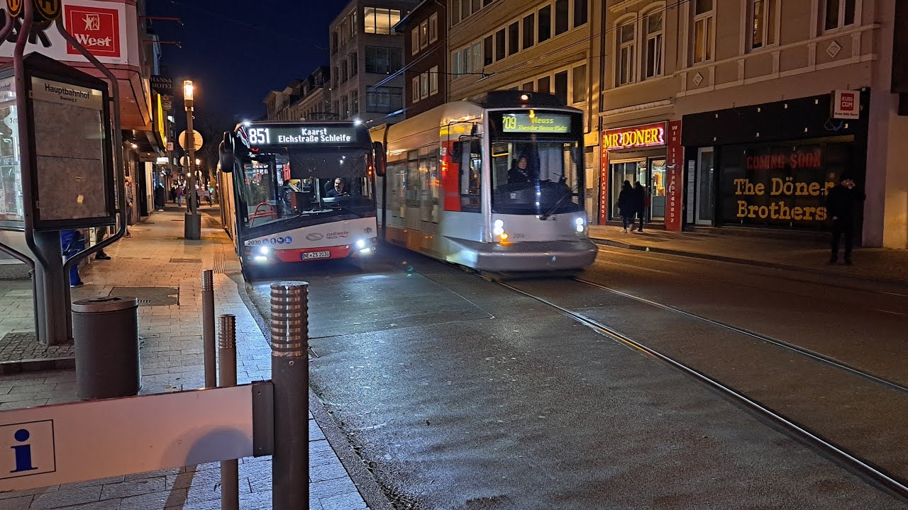 Het openbaar vervoer in Neuss 08-02-2023 - YouTube