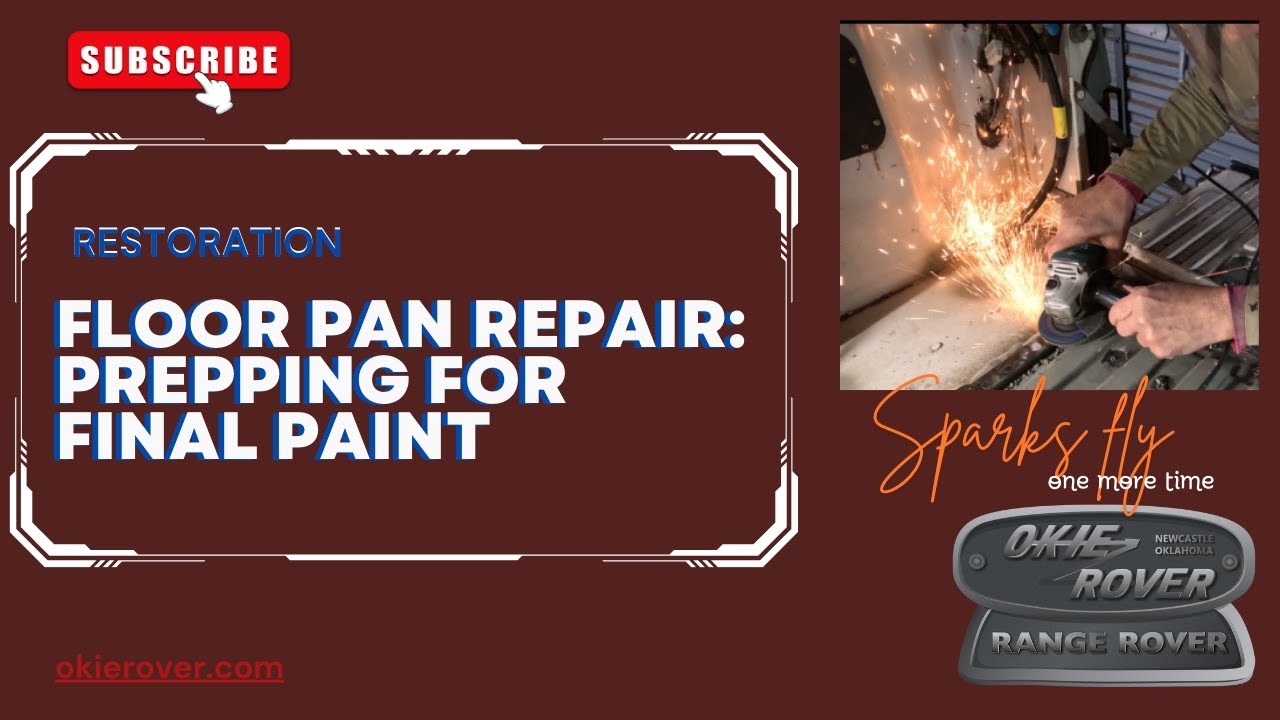 Welding Completed on the Floor Panel on my Range Rover Classic Overland ...