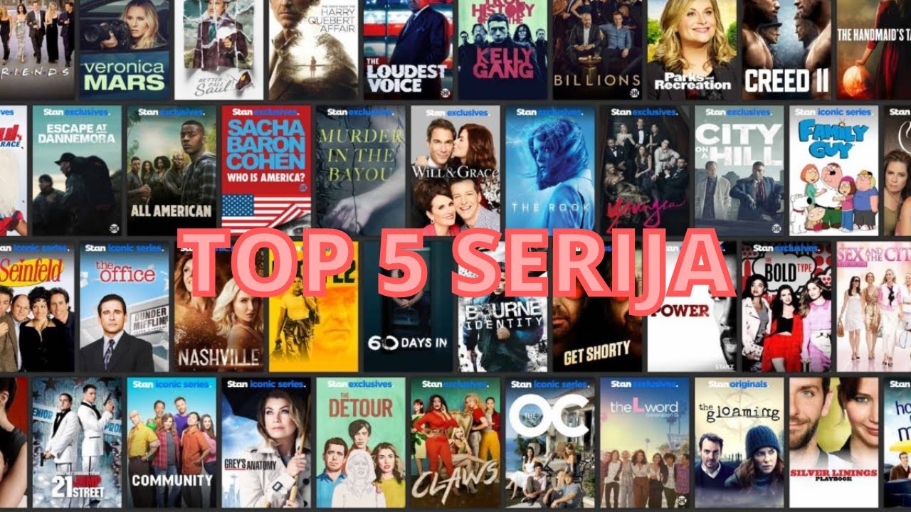TOP 5 | SERIJE KOJE BAŠ SVI MORATE POGLEDATI - YouTube