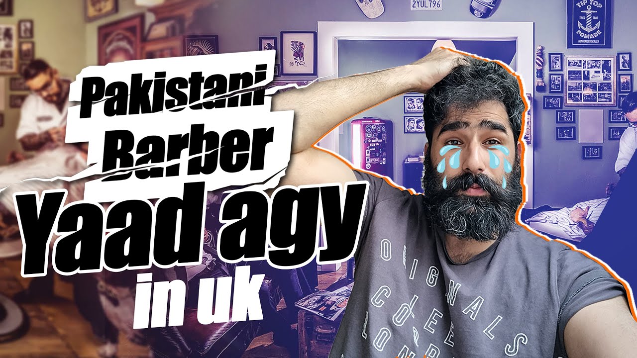 Pakistan Barber Yaad agy in UK 😢 Edinburgh Vlog #ukbarber # ...