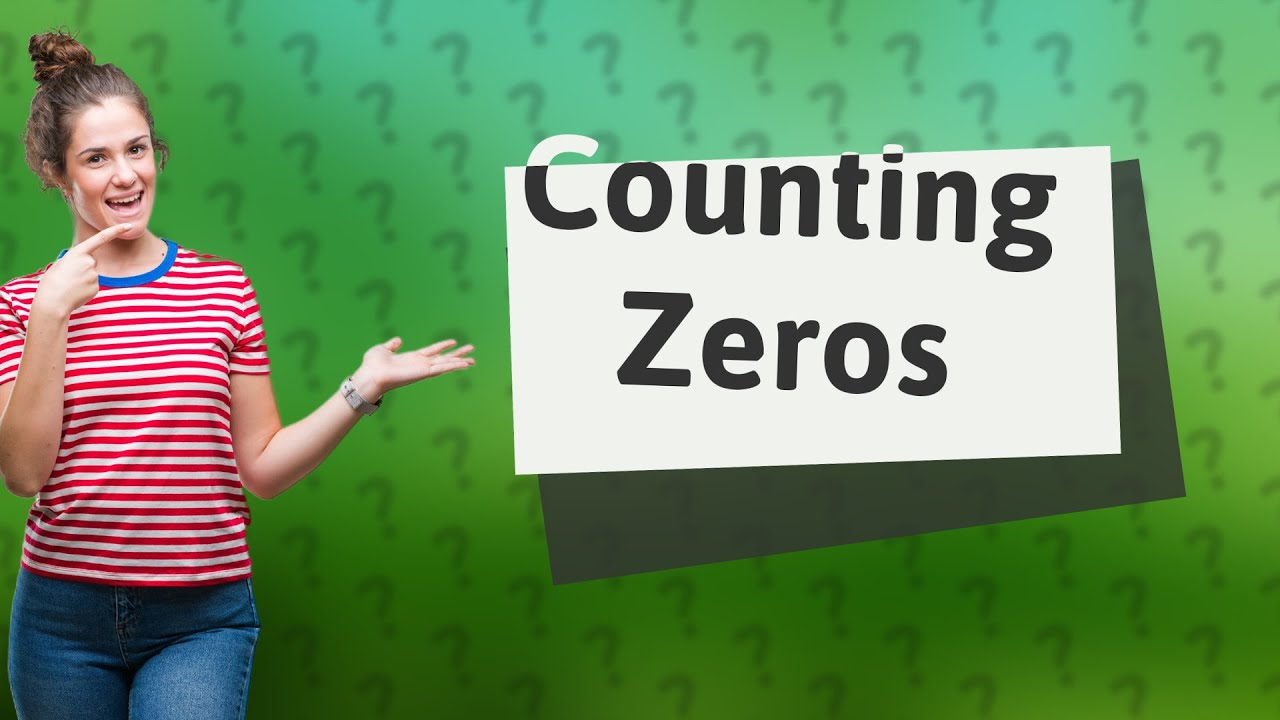 How many zeros follow 1 quintillion? - YouTube