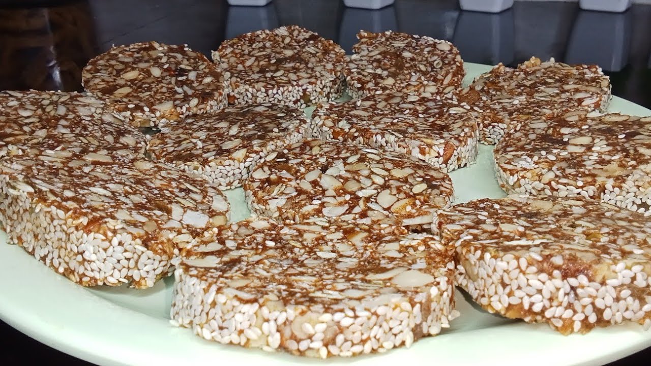winter special without sugar dry fruits sweet recipe || dry fruits ...
