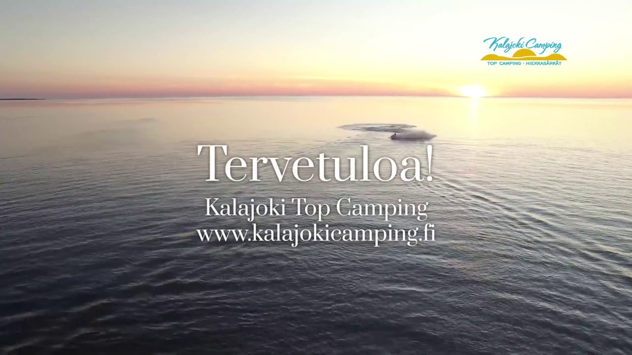 Kalajoki Top Camping - Meri ja hiekkaranta - YouTube