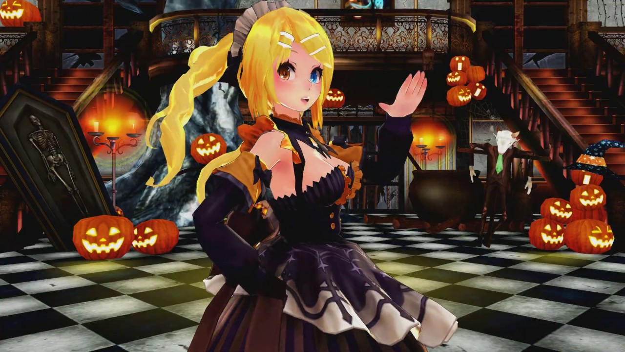 【MMD】Happy Halloween【Kagamine Rin】 - YouTube