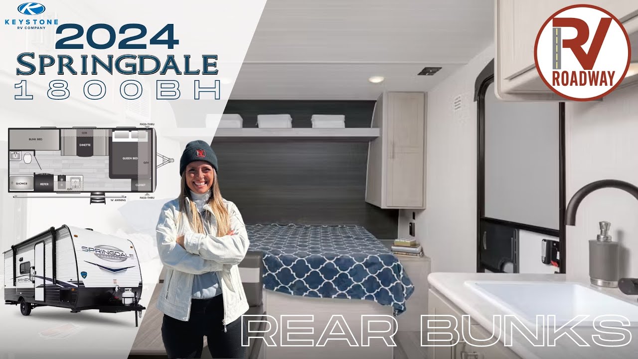 The Perfect Entry Trailer! New 2024 Keystone RV Springdale Classic Mini ...