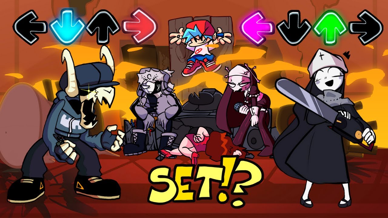 Friday Night Funkin' - Taki decides to help BF fight Tabi (Tabi vs Taki ...