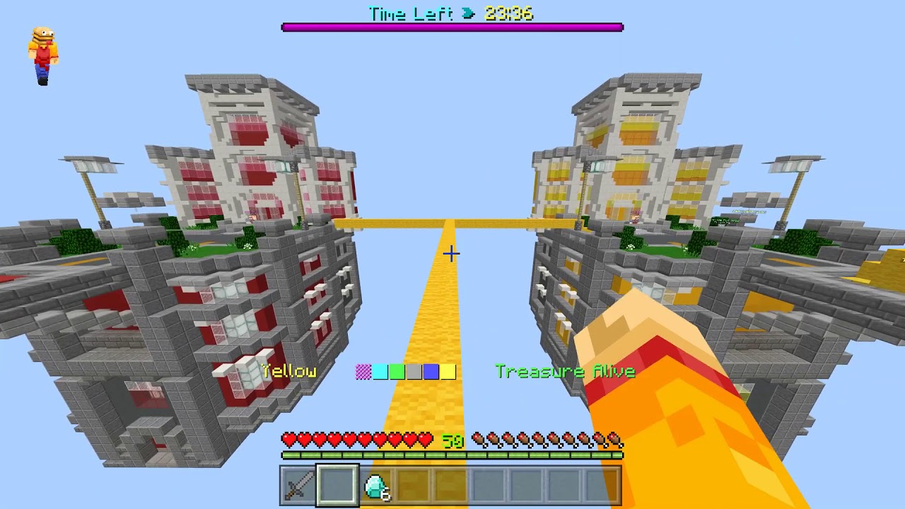 Minecraft: TREASURE WARS EP8! - YouTube