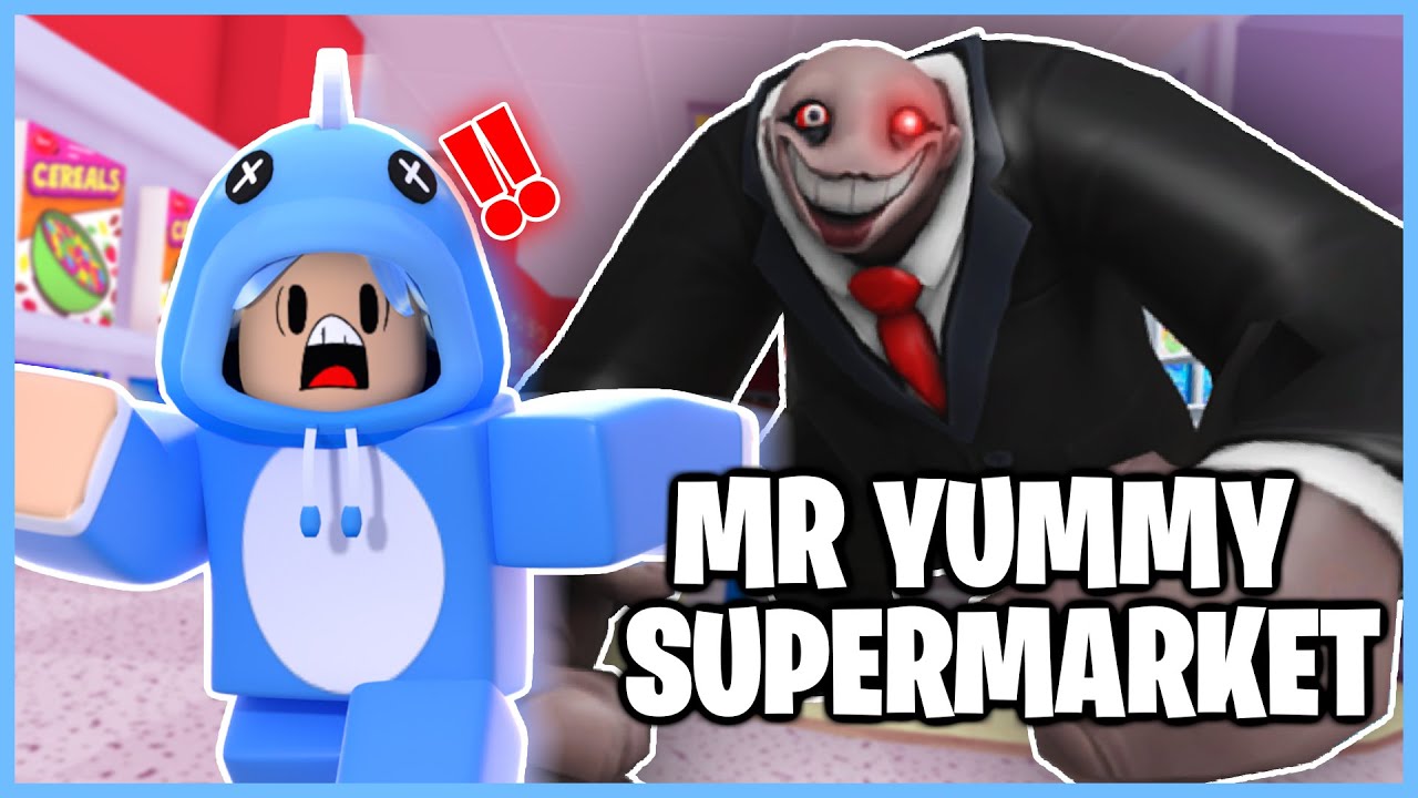 Pemilik Supermarket Yang Menyeramkan! - Mr Yummy's Supermarket Obby ...
