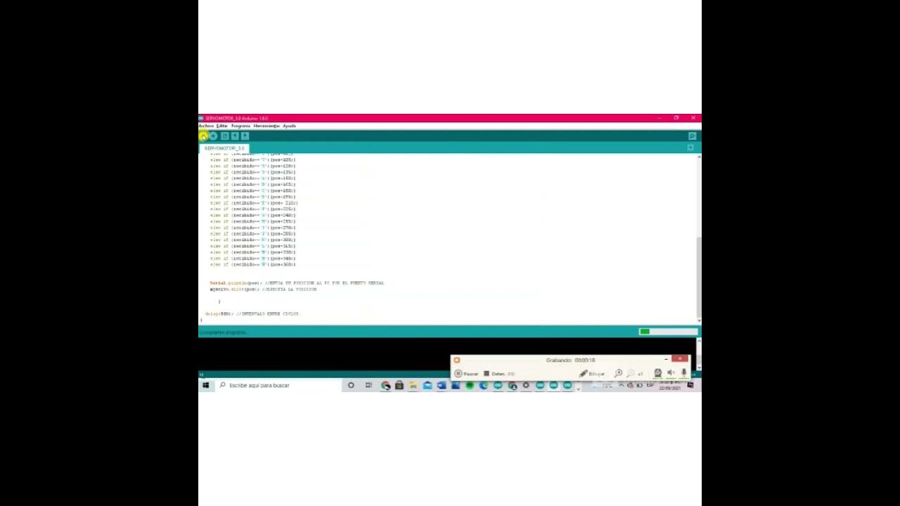 Practica Servomotor (Arduino y Visual Basic)👩‍💻🧑‍💻 - YouTube