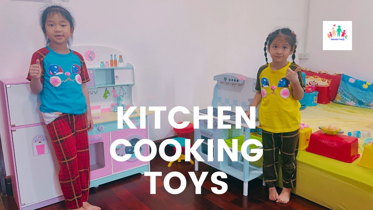 Gaby & Oil Pretend Play with Kitchen Cooking Toys - YouTube