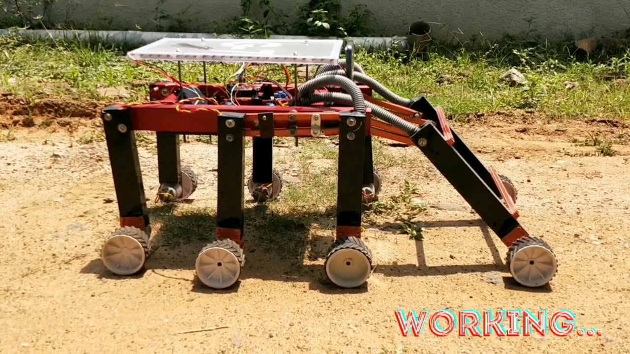 NTTF (RNTC) ... SHRIMP ROBOT...MSD PROJECT. GROUP 7.. - YouTube