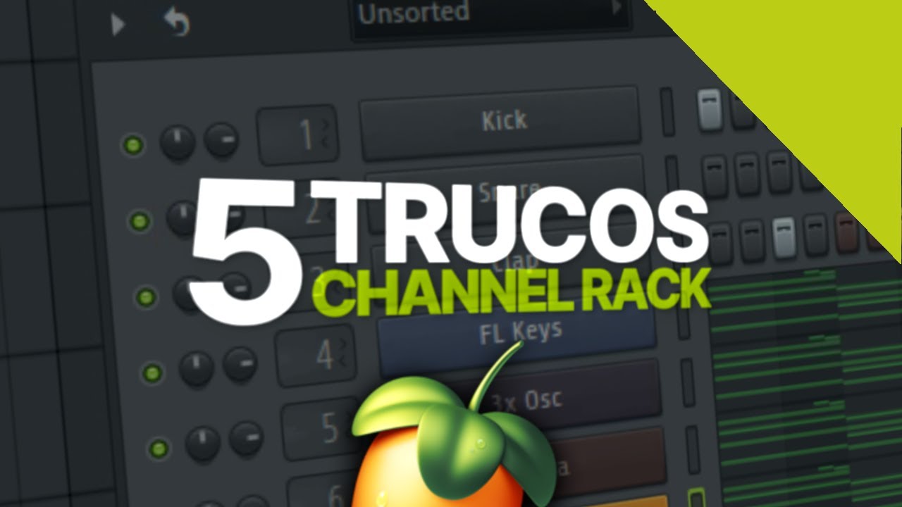 🥁 FL STUDIO: 5 TRUCOS del CHANNEL RACK que DEBES CONOCER - YouTube