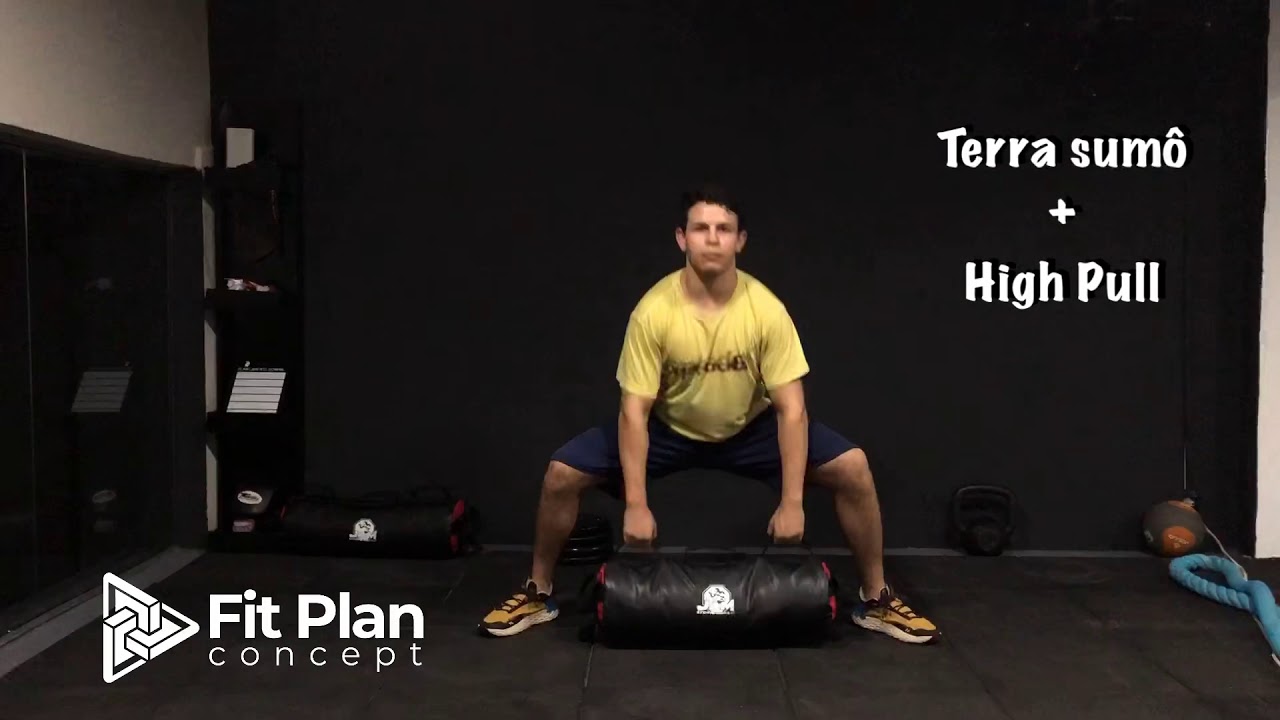 Terra sumô + High Pull com sandbag - @fitplanconcept - YouTube