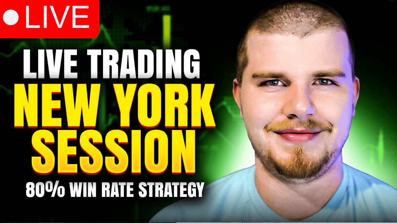 🚨LIVE TRADING | FREE EDUCATION | NEW YORK SESSION ICT STRATEGY | 85% WIN RATE | FOREX TRADING ...