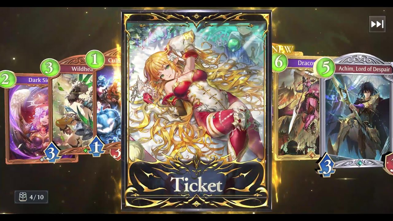 Shadowverse Worlds Beyond Titania Leader Pull (First 10 Packs) Busty ...