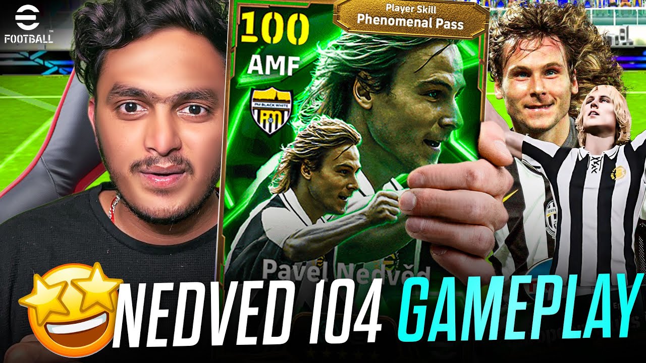 NEDVED 104 EPIC NEDVED IS A MONSTER👿CRAZY SKILLS & DRIBBLES🔥eFootball ...