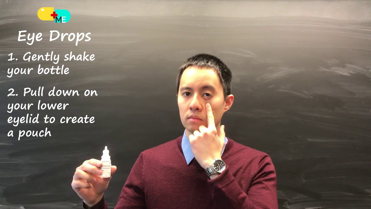 MedEssist guide to using Eye Drops - YouTube