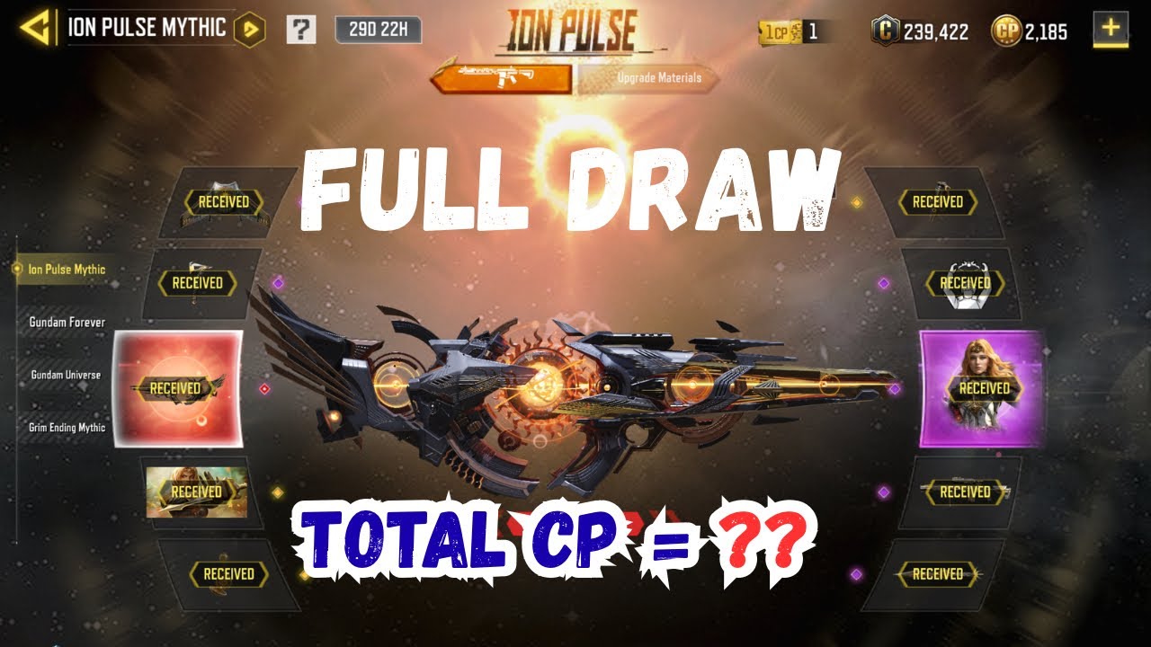 Buying Mythic BP50 Full Draw ️ ️ BP50 weapon Inspection ll ION PULSE ...